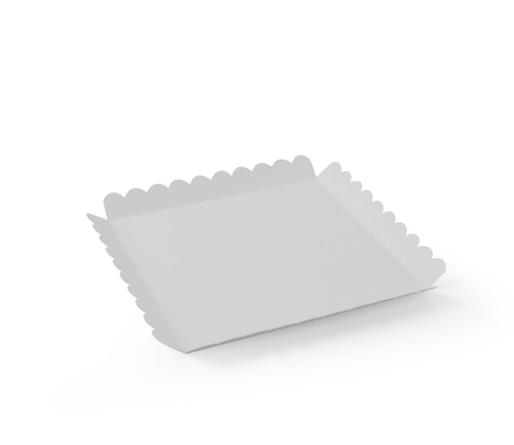 Cardboard tray for cookies, sandwhices or appetizers.