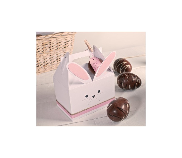 Caja Para Hacer Un Conejo De Cartón