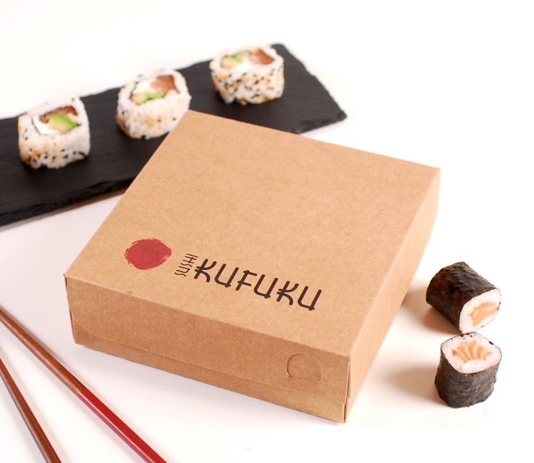 Mixed Sushi Square Box | SelfPackaging